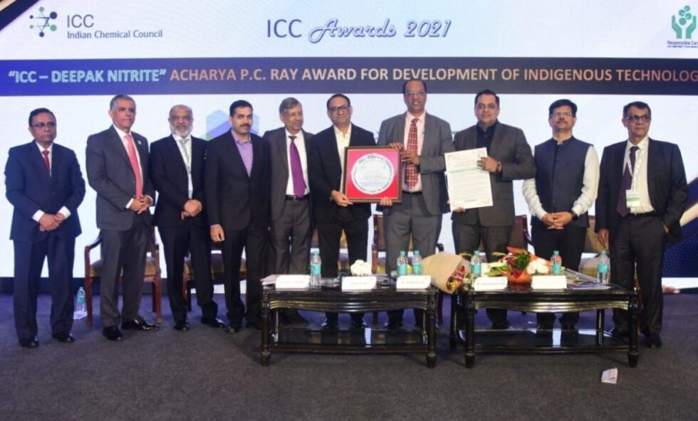 “ICC–Deepak Nitrite” Acharya P. C. Ray Award 2021 - The Anthea Group